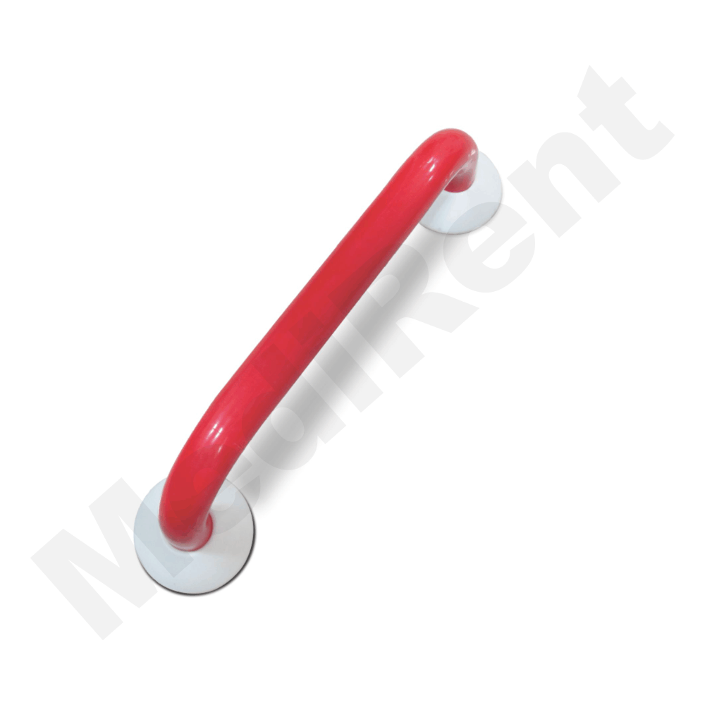 Buy Grab Bar Powder Coated Red | Medirent Services
